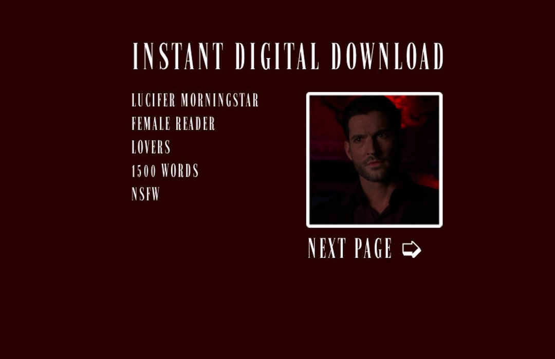 Lucifer Morningstar | Downloadable Letter - Etsy