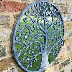 Tree of Life Mirror 51cm / Garden Decor Birthday Gifts Gardening ...