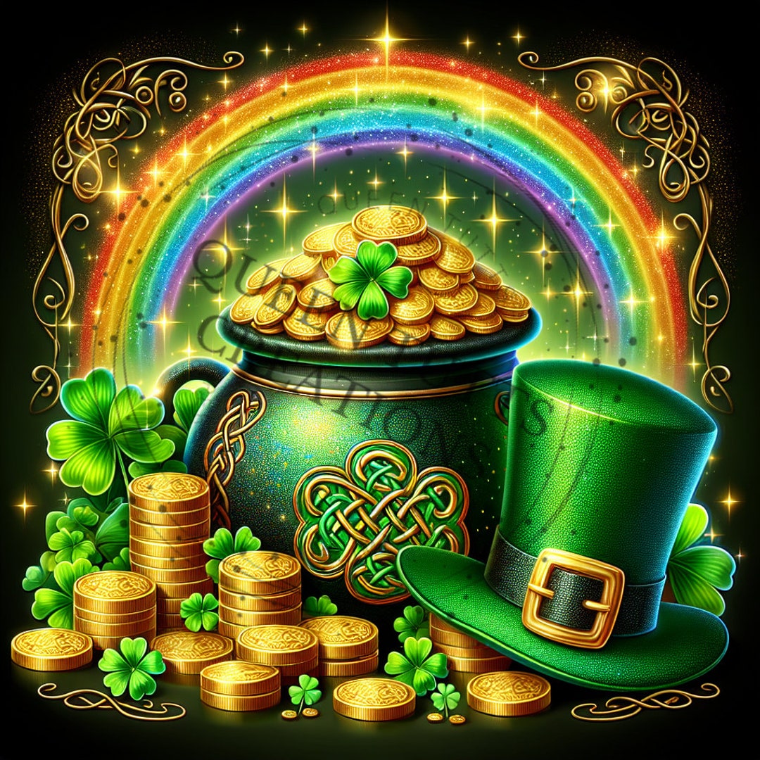 St. Patrick's Day Luck of the Irish Wallpaper - Etsy