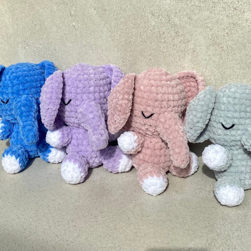 Elephant Plush - Etsy