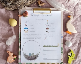 Nature Walk Journal Page | Printable PDF Instant Download | Nature ...