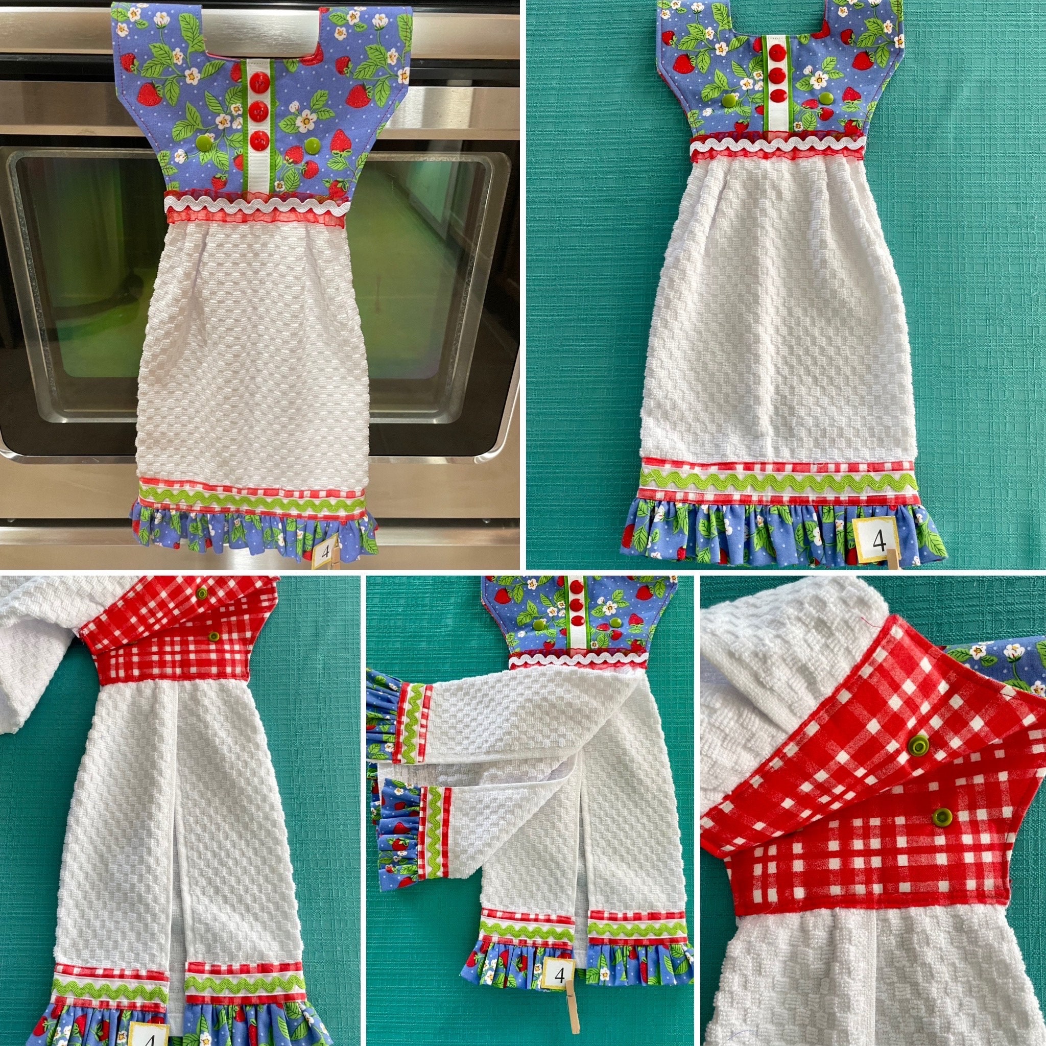 Summer Kitchen Oven Door Dress Towel - Etsy