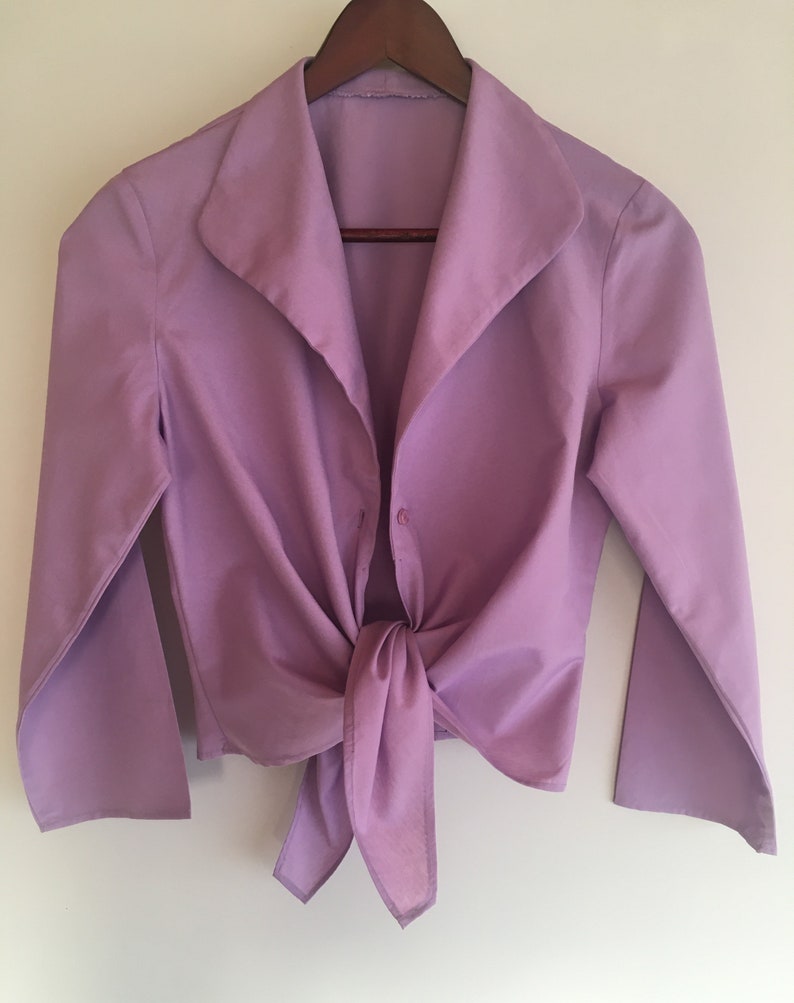 Tie Front Shirt, Tie Front Shirt Pattern, Digital PDF Sewing Pattern - Etsy