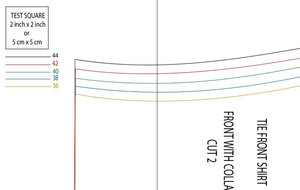 Tie Front Shirt, Tie Front Shirt Pattern, Digital PDF Sewing Pattern - Etsy