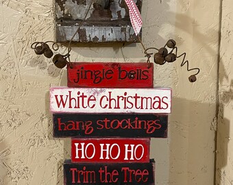 Jingle Bells Sign | Etsy
