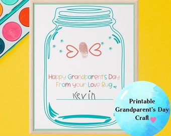 Grandparents Day Art - Etsy