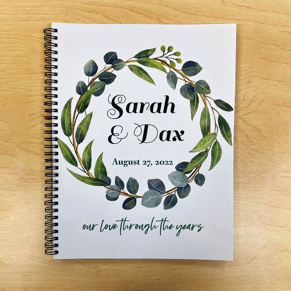 Anniversary Journal - Etsy