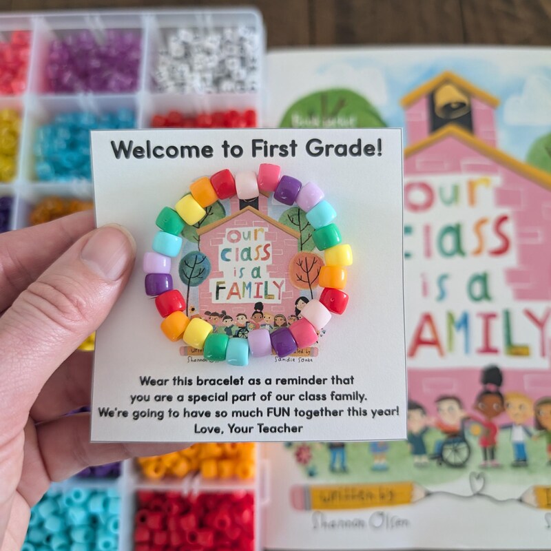 Our Class is a Family Bracelets - Etsy