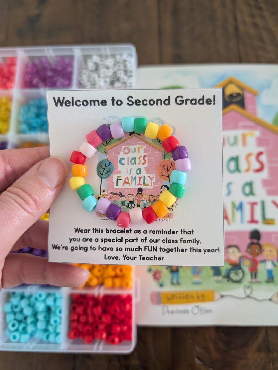 Our Class is A Family Gift Tags · Printable Back to School Gift · First ...