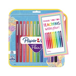 Flair Pen Gift Tags for Teachers thank You for Teaching With Flair ...