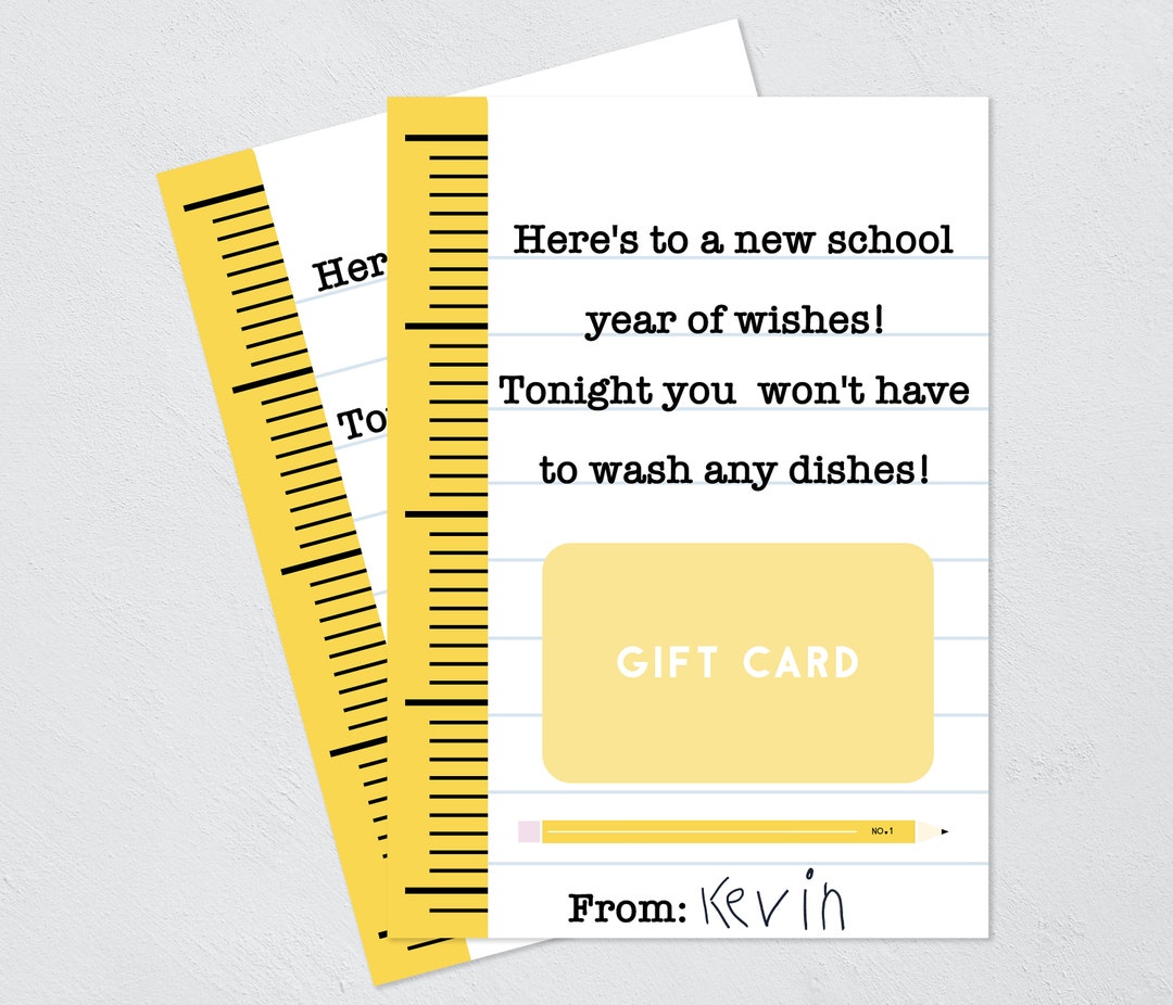First Day of School Teacher Gift Back to School Teacher Gift Teacher ...