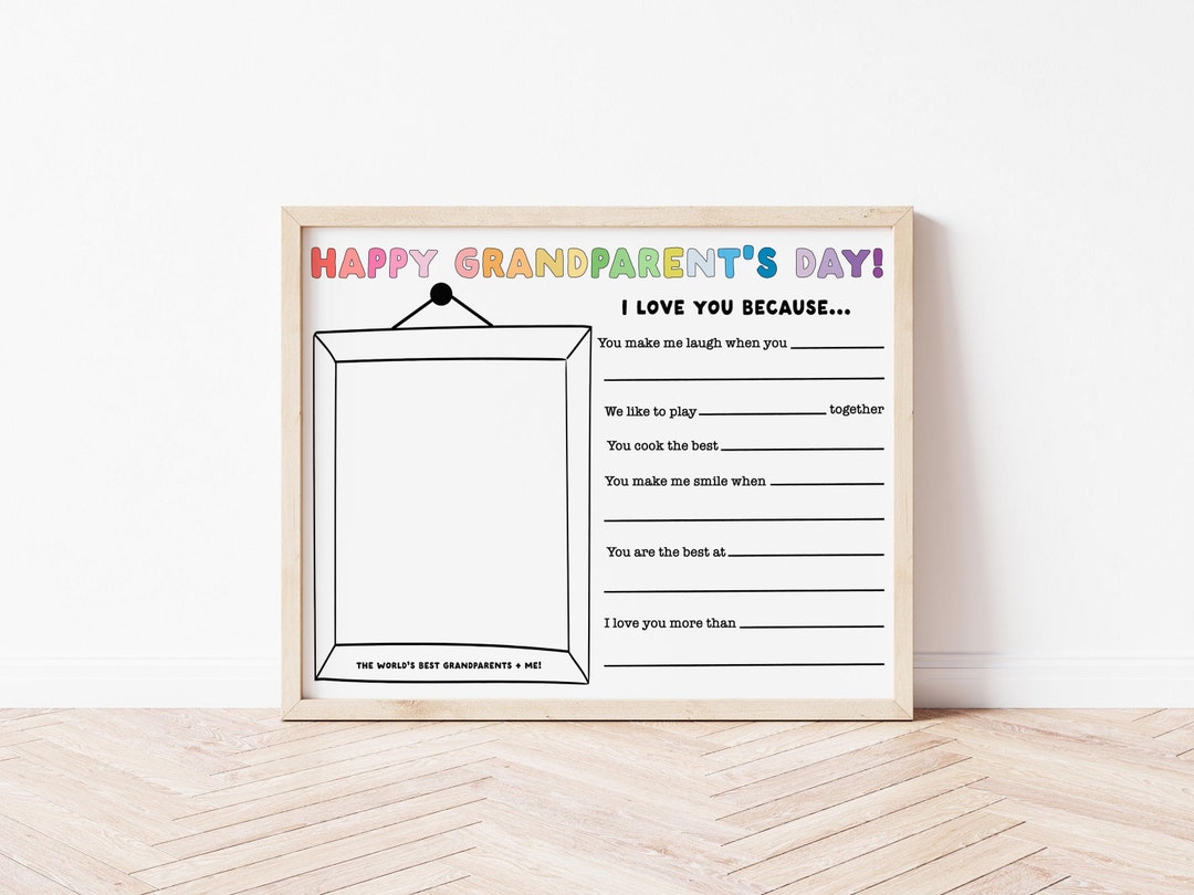 Todo sobre mis abuelos Encuesta para abuelos Cuestionario para abuelos ...