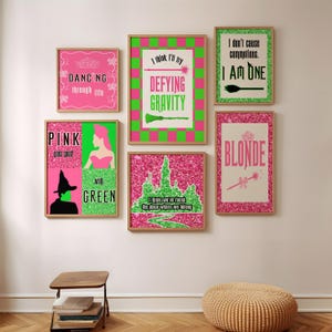 Wicked Inspired JPG and PNG Files · Wicked Wall Art · Printable Wall ...