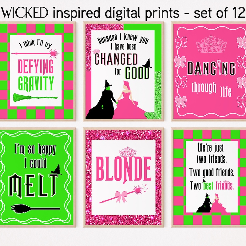 Wicked Poster - Etsy