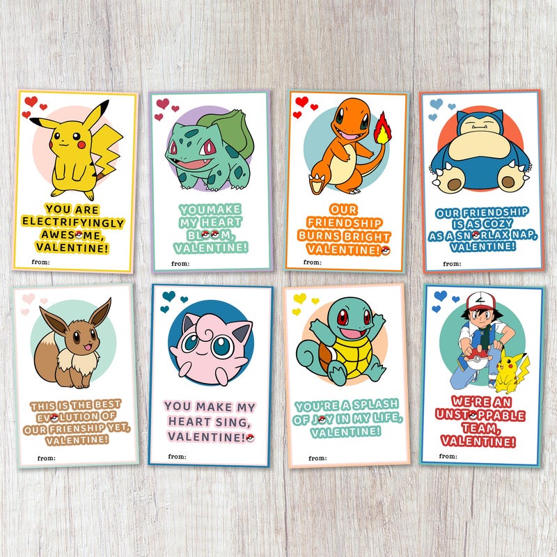 Valentines Printables Kids - Etsy Canada