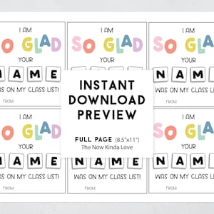 End of Year Student Gift Tags Printable · Teacher Gift · Instant ...