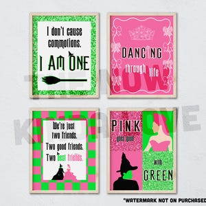Wicked Musical Prints: Emerald City Wall Art (digital Download Set of ...