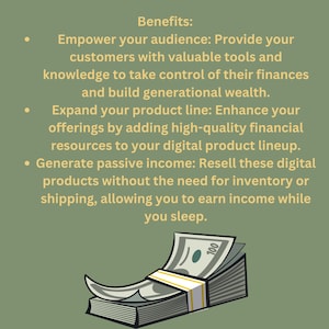 Financial Management for Building Generational Wealth Ebook and Money Mindset Workbook Digital ...