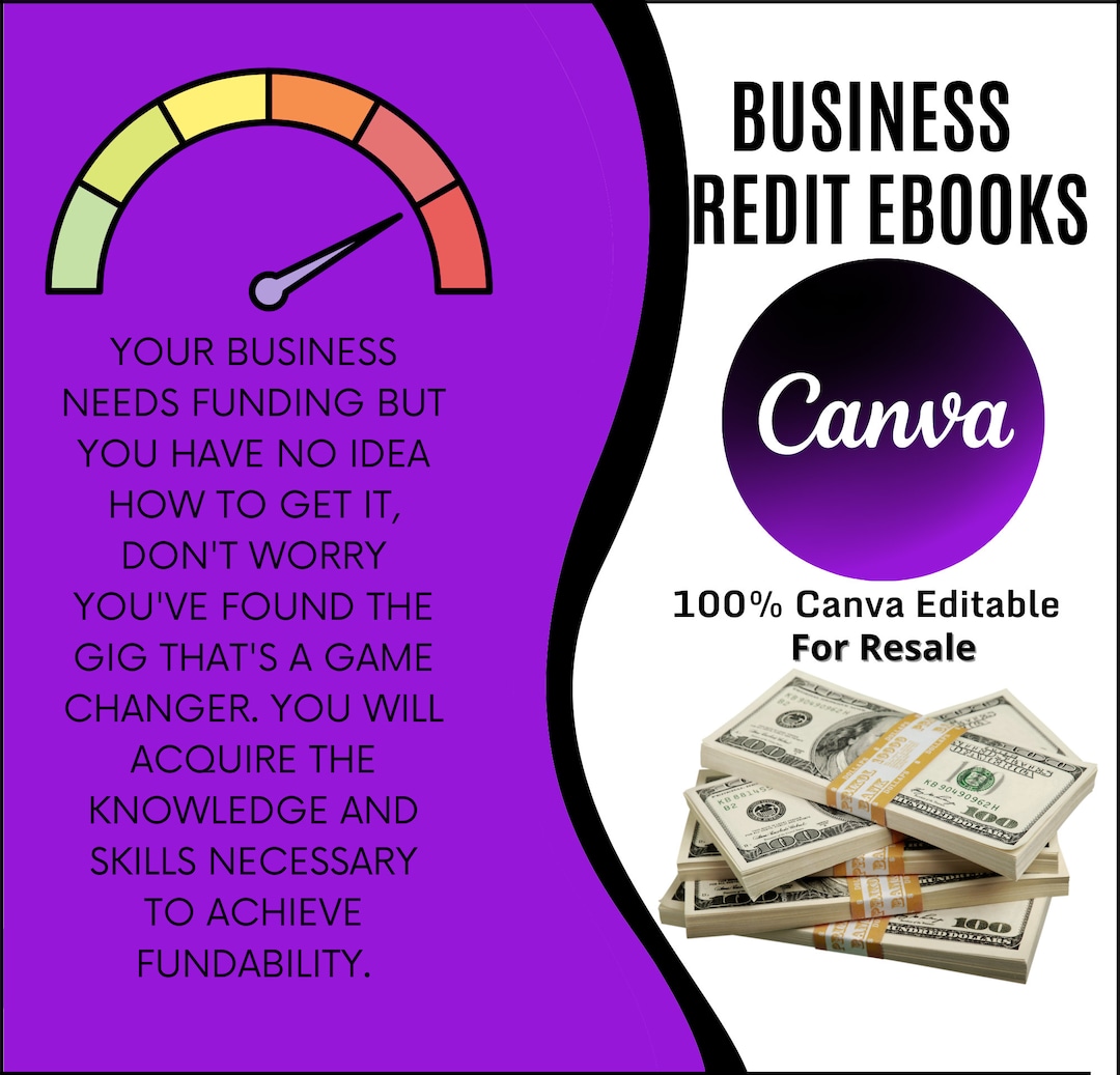 Business Credit Guide: Canva Editable Ebook With Resale Rights - Etsy