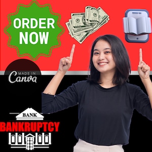 PLR Bankruptcy Ebook- for Resale- Canva Pro Editable- Bankruptcy Pro Se ...