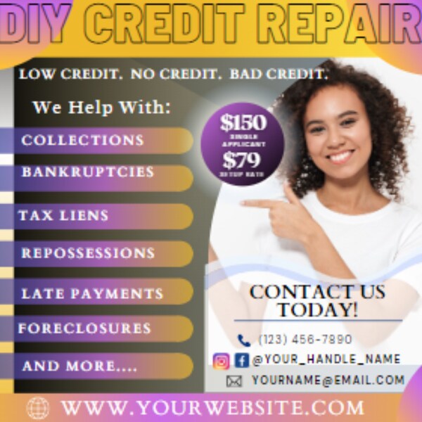 Credit Flyer - Etsy