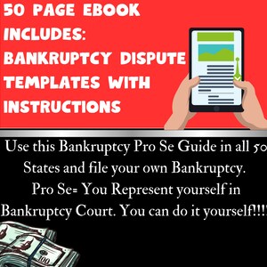 PLR Bankruptcy Ebook- for Resale- Canva Pro Editable- Bankruptcy Pro Se ...