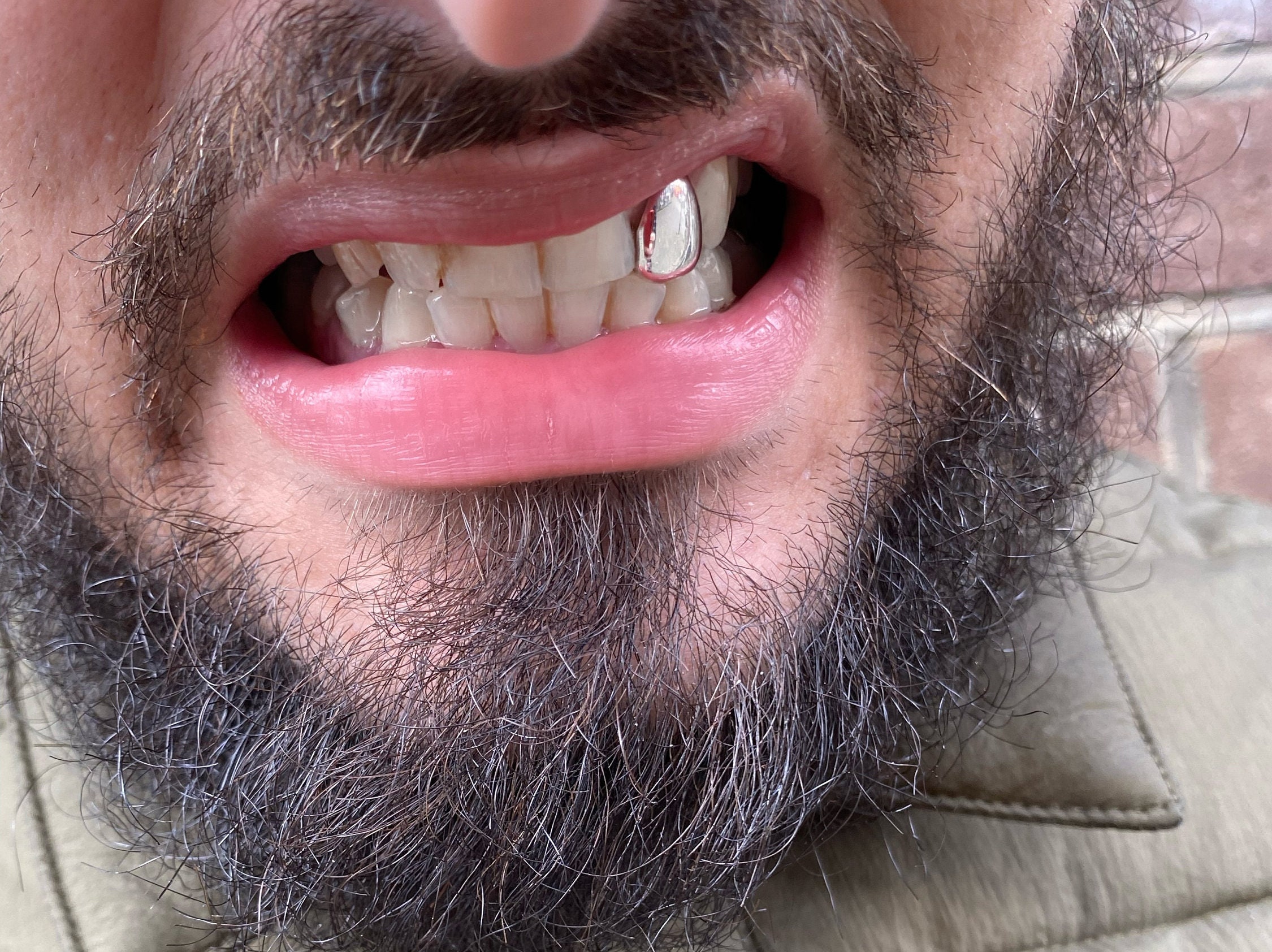 925 Sterling Silver Tooth Cap Grillz - Etsy UK