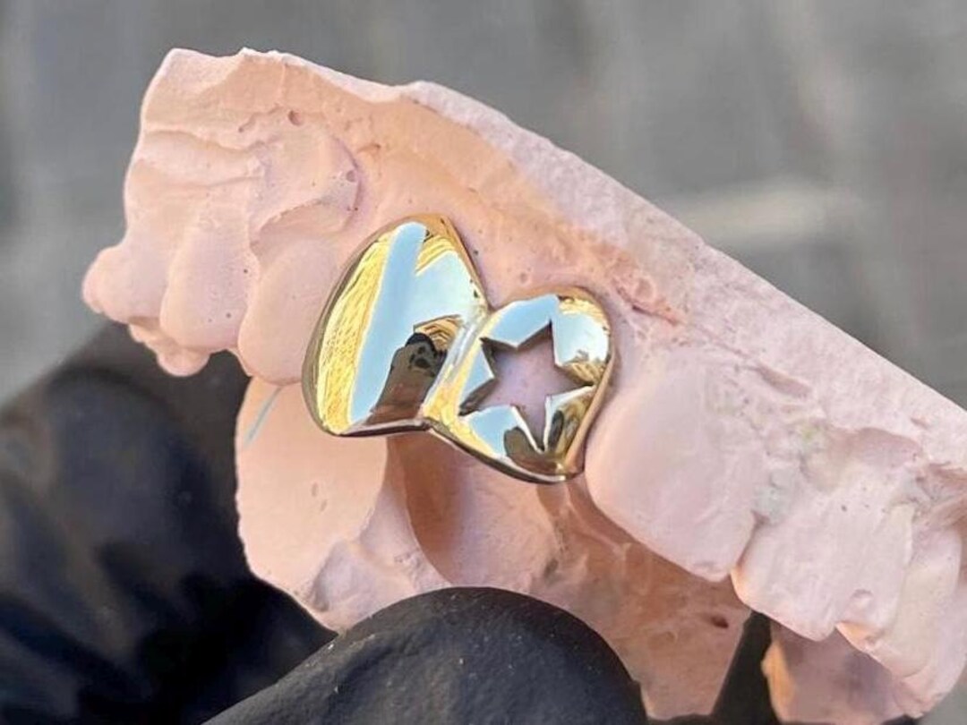 Star Window + Plain Tooth Cap Grillz! FREE Worldwide Shipping! - Etsy