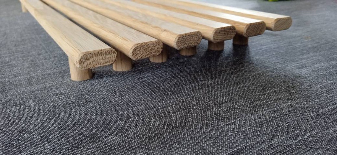 Wooden Handles Oak Type 02 - Etsy