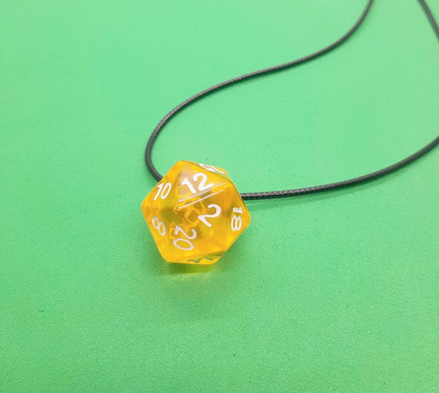 D&D Inspired D20 Gaming Dice Pendant Necklace Cosplay DD1 - Etsy