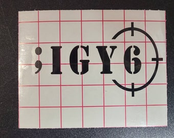 I Got Your Six Decal - Etsy