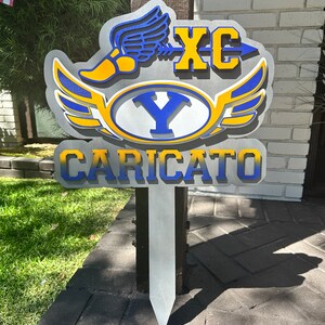 Athlete Sport Student Support Personalized Yard Signs - Etsy