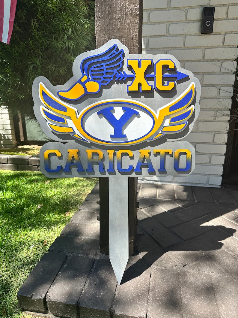 Athlete Sport Student Support Personalized Yard Signs - Etsy