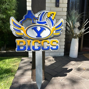 Athlete Sport Student Support Personalized Yard Signs - Etsy