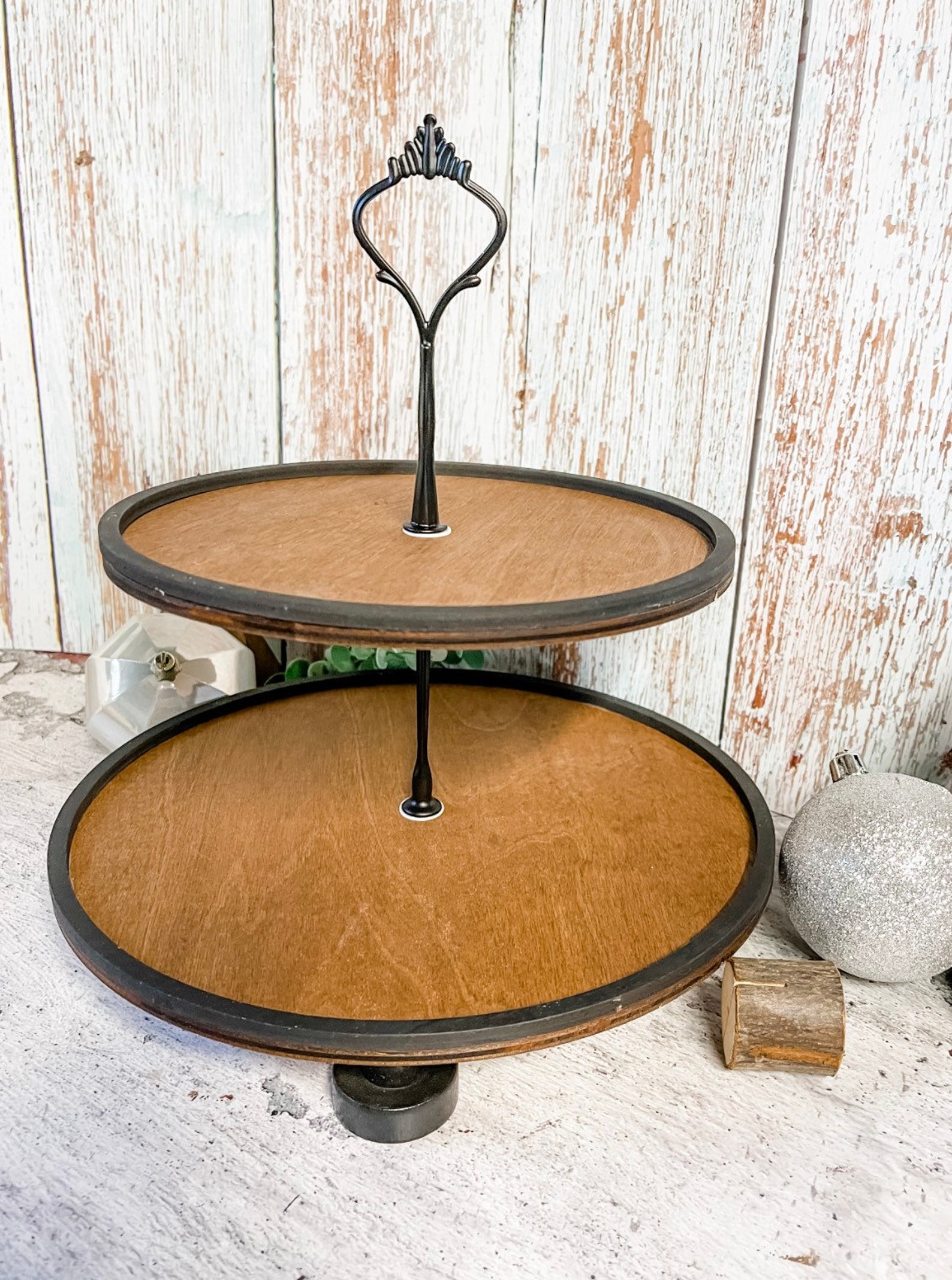 Candy Cane Tier Tray Set | Etsy