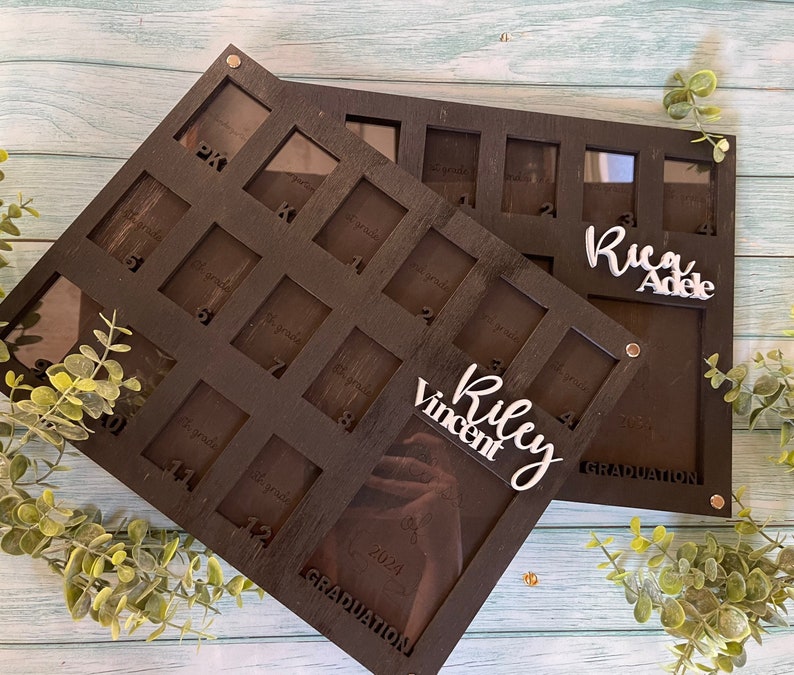 School Years Photo Picture Frame Small Size Mini Wallets - Etsy