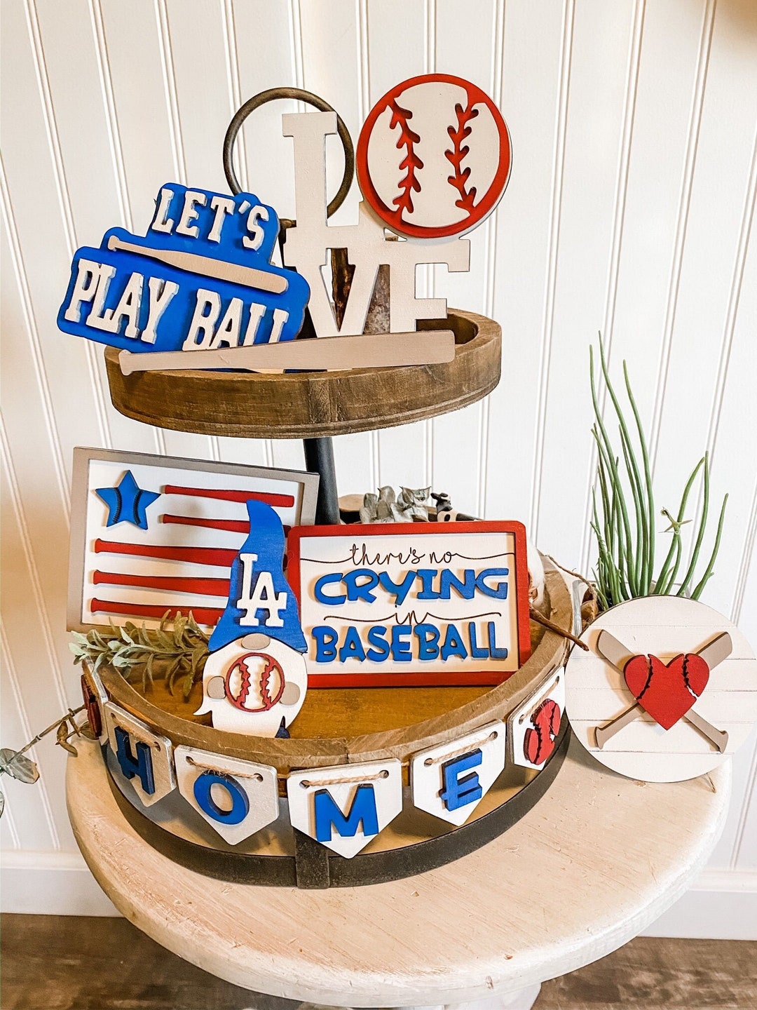 Baseball Season Tier Tray Decor - Etsy