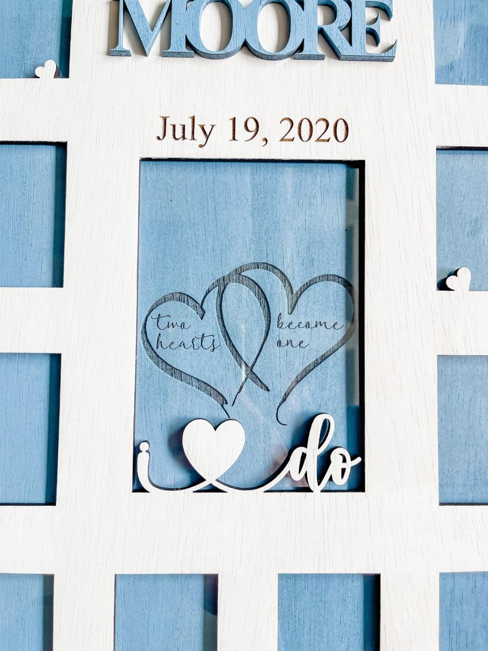 Wedding Marriage Photo Frame Personalized - Etsy