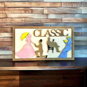 Library Genre Signs Book Theme Signs Wall Art - Etsy