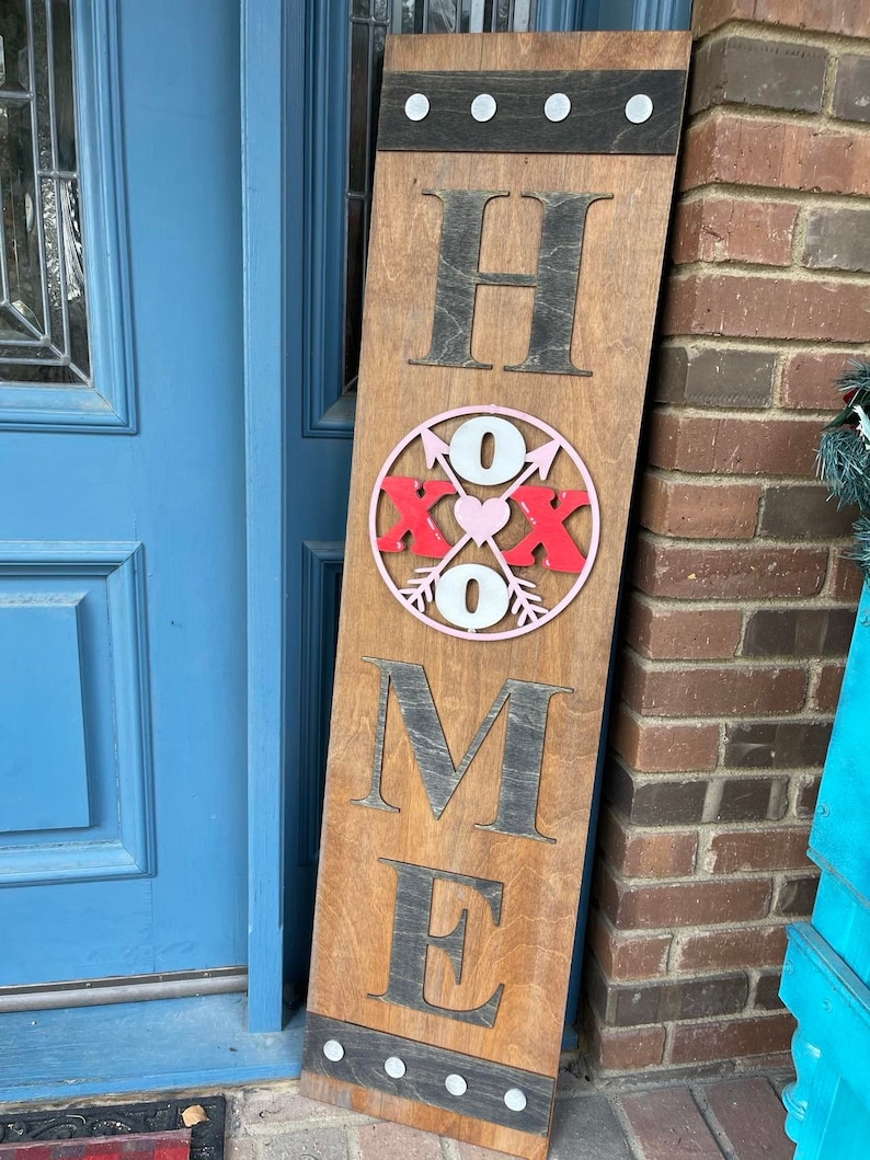 Large Interchangeable Home Welcome Sign for Front Porch - Etsy