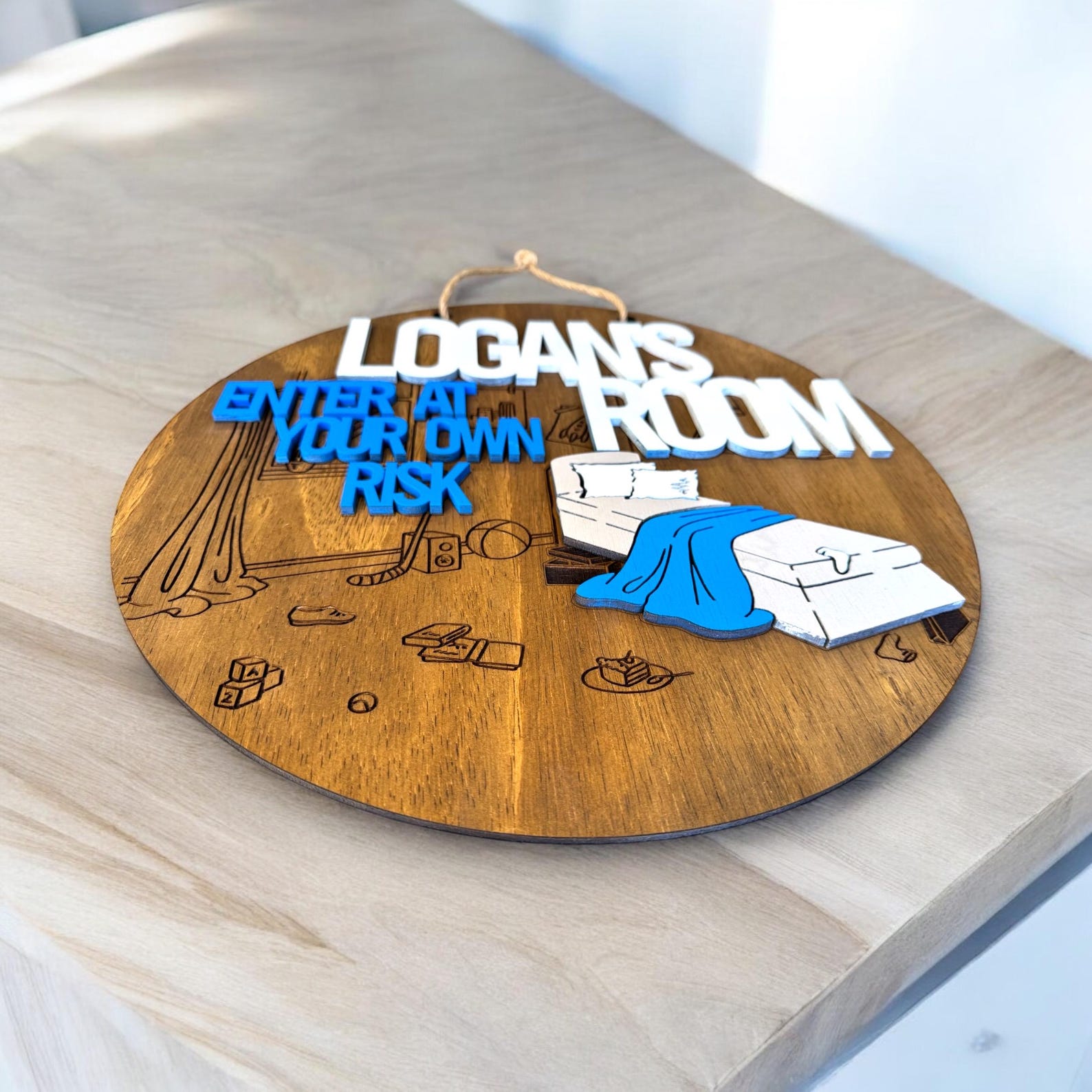 Messy Boy Room Door Sign - Etsy