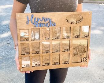 18 Year Birthday Frame - Etsy