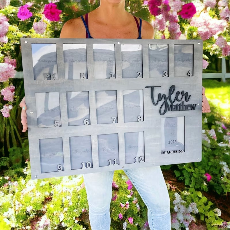 School Years Photo Frame - Etsy