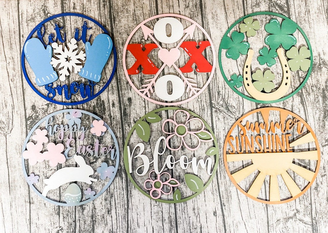 Large Interchangeable Home Welcome Sign for Front Porch - Etsy