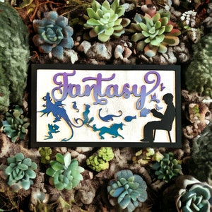 Library Genre Signs Book Theme Signs Wall Art - Etsy