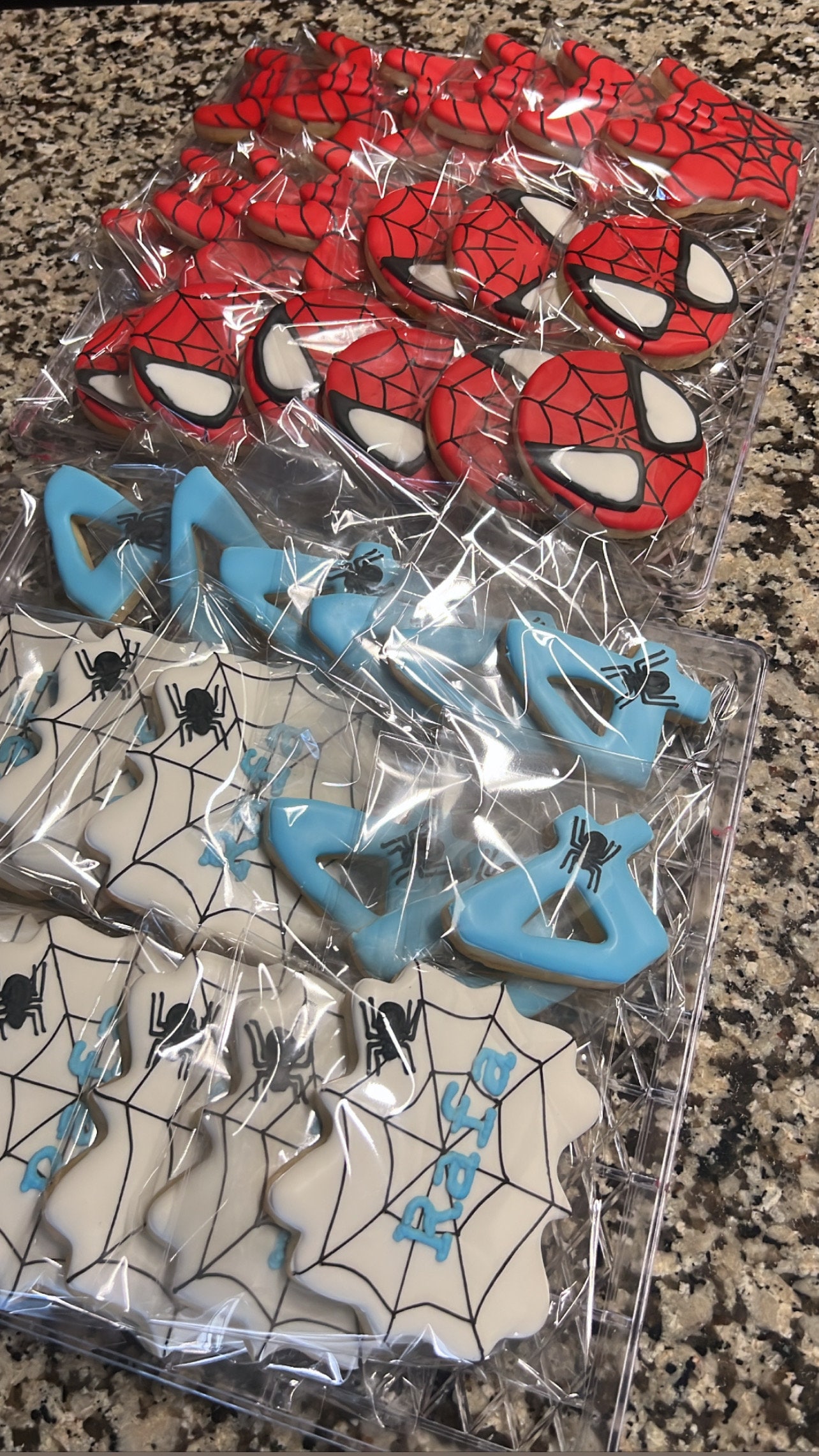 Spider Man Cookies - Etsy