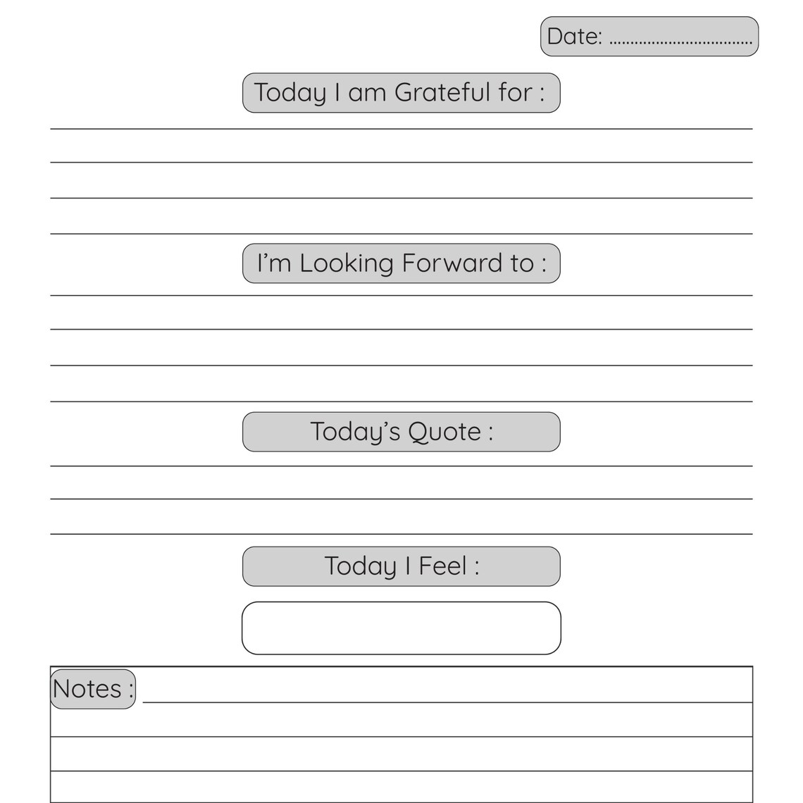 Gratitude Lined Journal: Prayer Journal/ Manifestation Journal ...