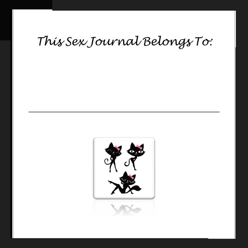 Sex Journal Lined Page Relationship Journal Couples Journal Role