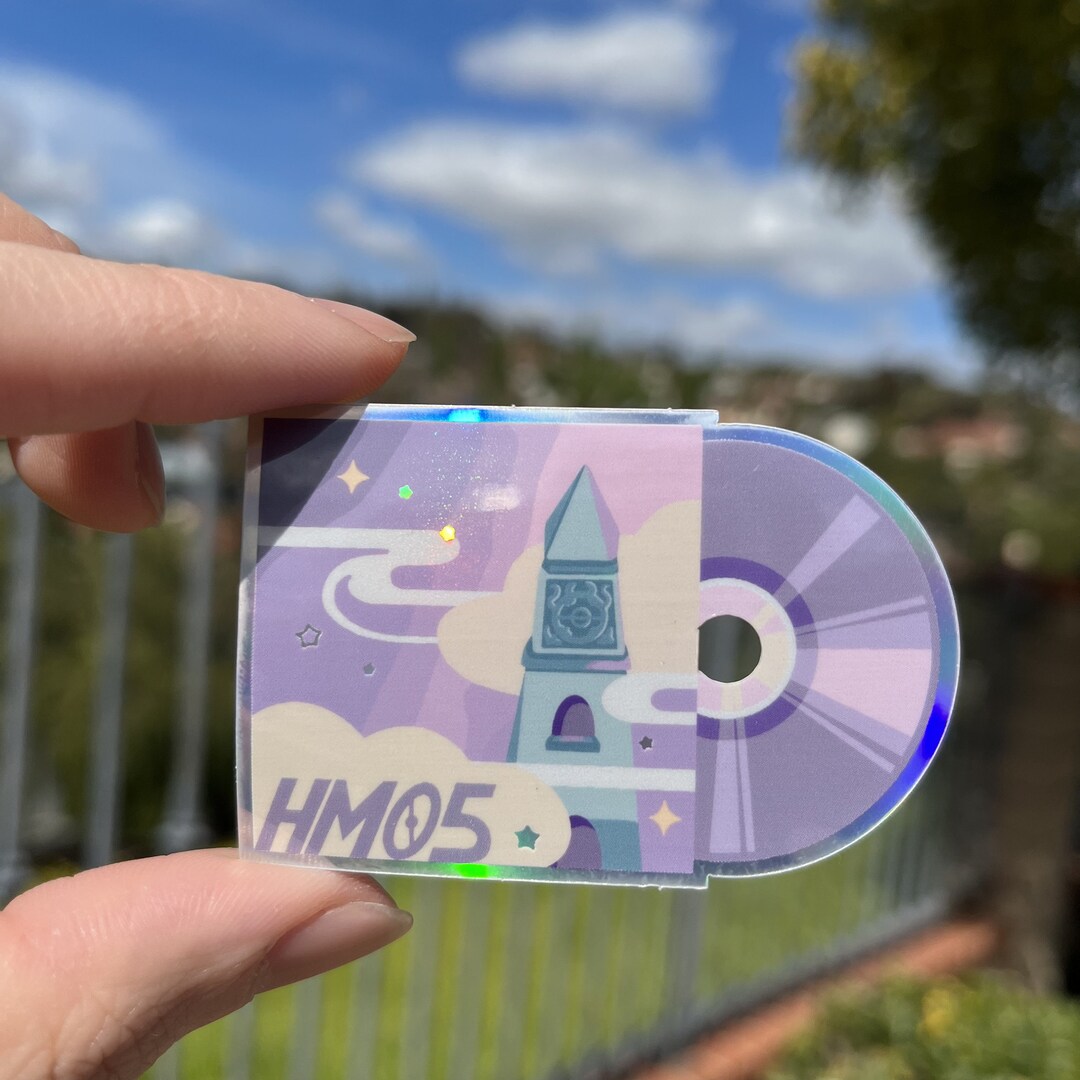 Cute Pokemon Holographic Stickers HM - Etsy