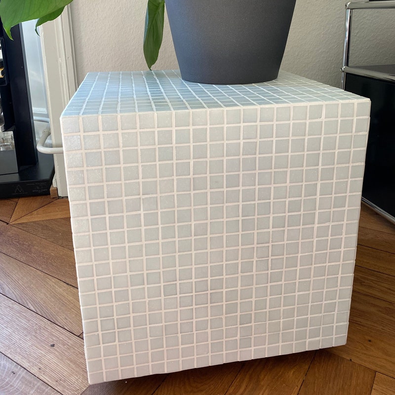 Tile Cube Table - Etsy